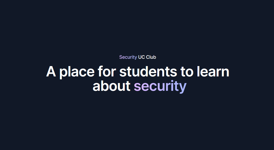 Security UC Club
